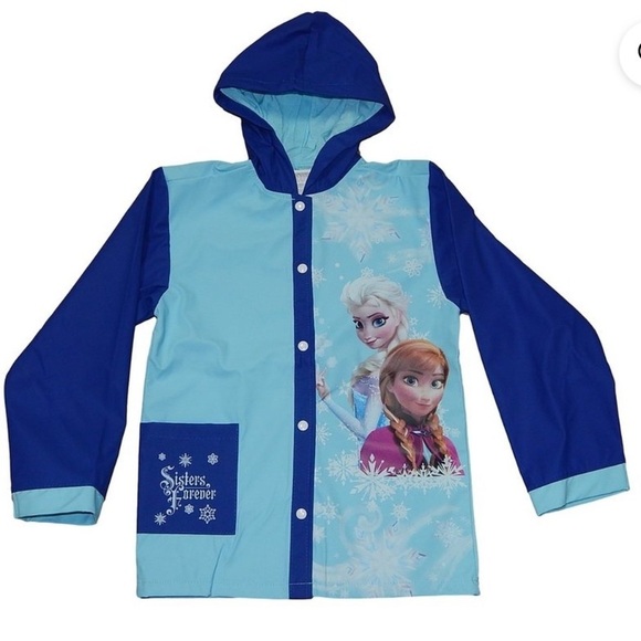 Disney | Jackets & Coats | Disney Elsa Raincoat | Poshmark